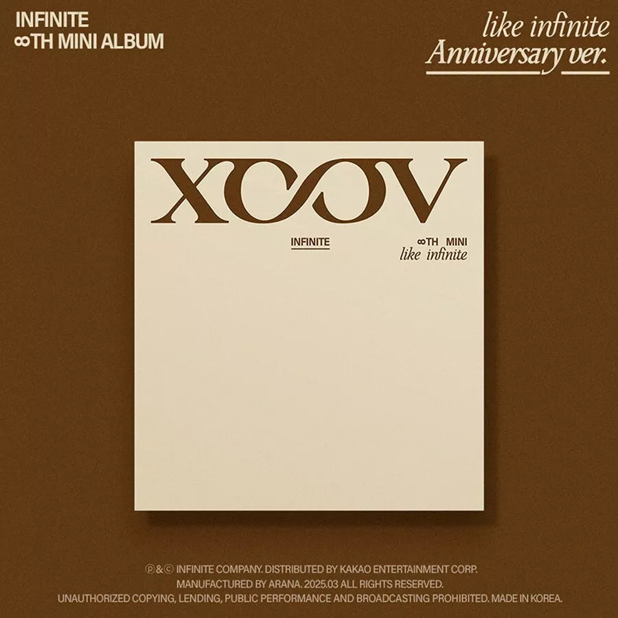 INFINITE - LIKE INFINITE (ANNIVERSARY Ver.)(ver. a elección) – Moonlight Store